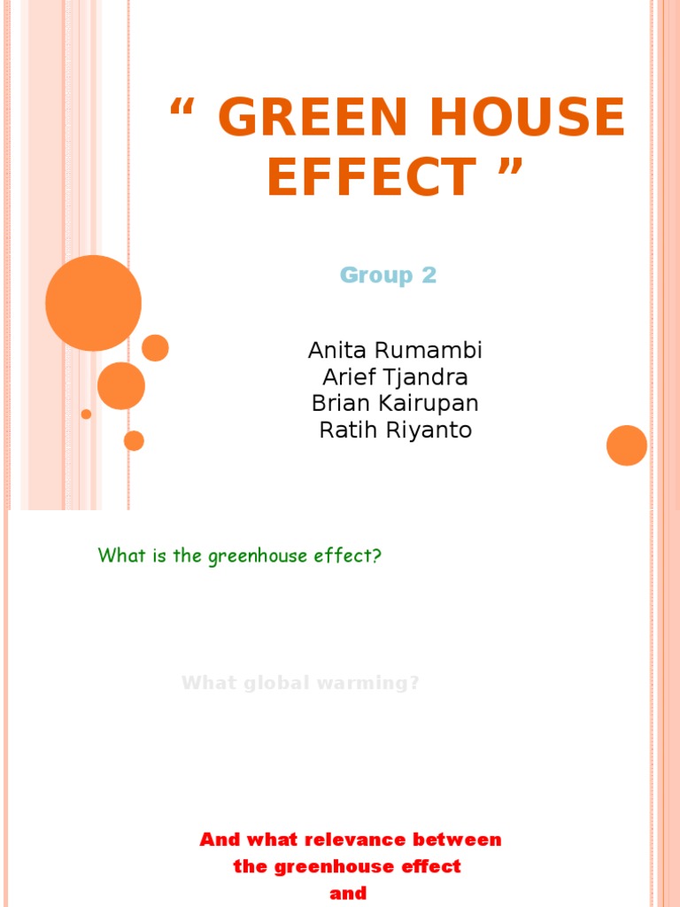 The Greenhouse Effect | PDF | Greenhouse Effect | Global Warming