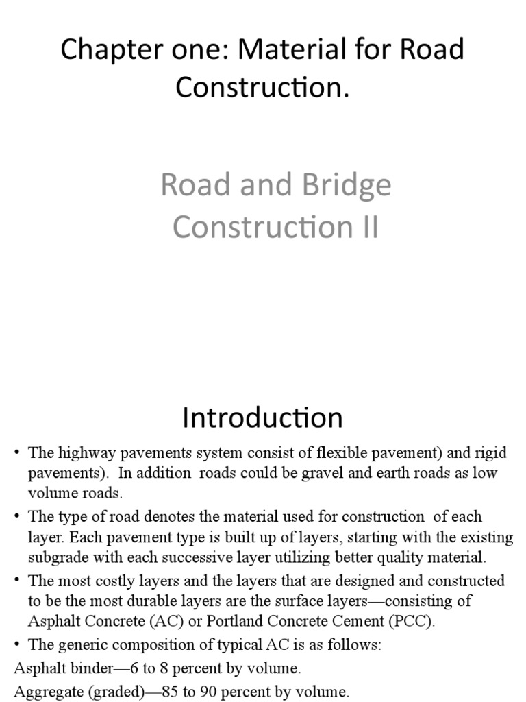 Road Construction | PDF | Road Surface | Concrete