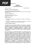 Hidroferol 0,266 mg: Indicaciones y Dosis | PDF | Vitamina D ...
