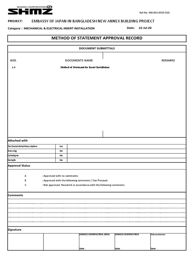 018 - MOS Insert Installation | PDF