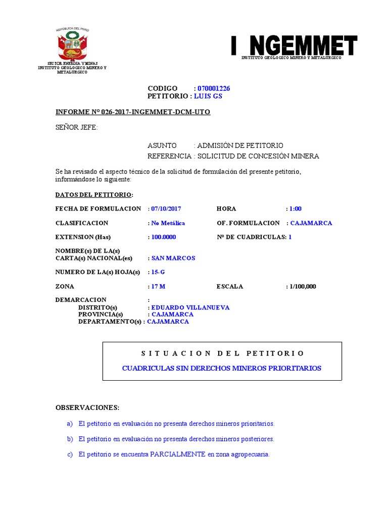 INGEMMET | PDF | Naturaleza | Business