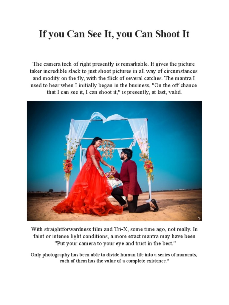 Mastering Modern Photography Techniques | PDF | Career & Growth