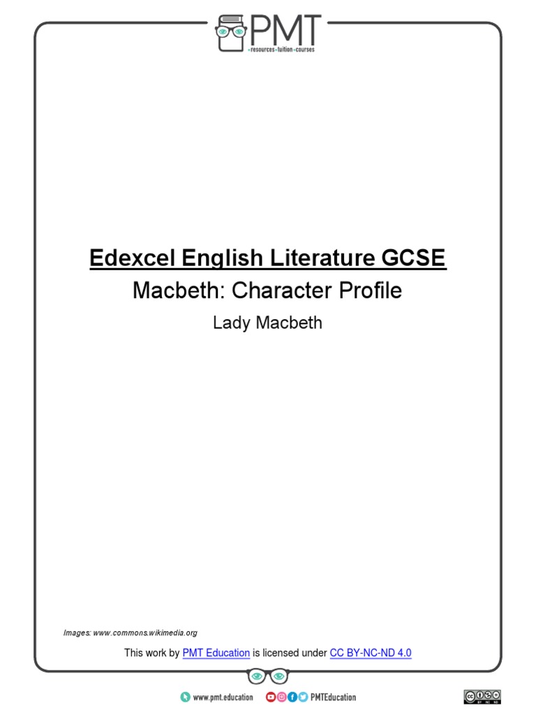 Lady Macbeth (Brief) PDF | PDF | Macbeth | Adam And Eve