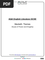 Macbeth GCSE Revision Guide | PDF | Macbeth | Shakespearean Tragedies