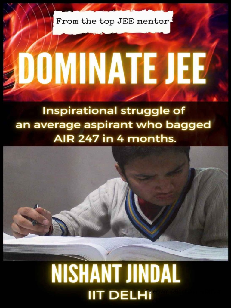 Dominate JEE by Nishant Jindal | PDF | Teachers