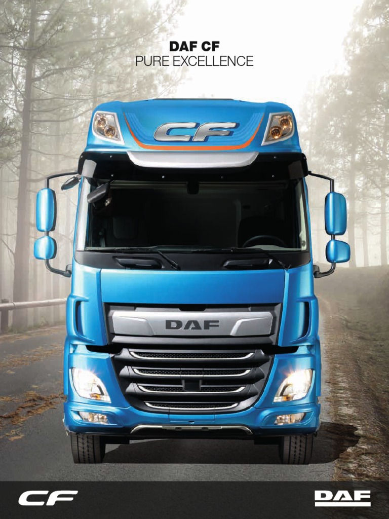 DAF CF Brochure MY2020 HQ GB | PDF | Truck | Fuel Economy In Automobiles