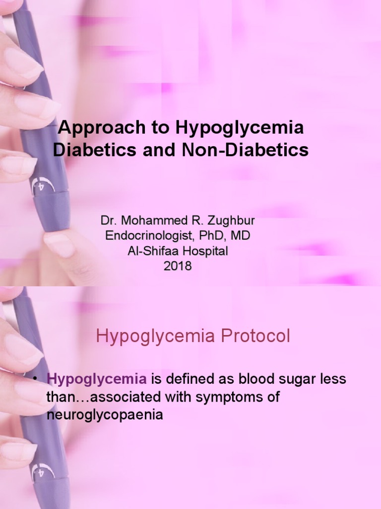 Approaches to Diagnosing and Managing Hypoglycemia | PDF | Hypoglycemia ...