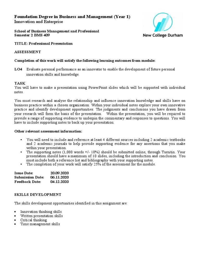 Innovative Task 3 | PDF | Understanding | Knowledge