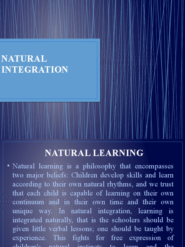 Natural Integration | PDF