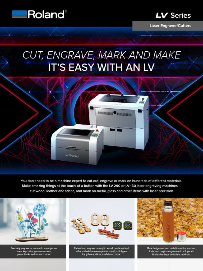 Cut, Engrave, Mark and Make: It'S Easy With An LV | PDF | Engraving ...