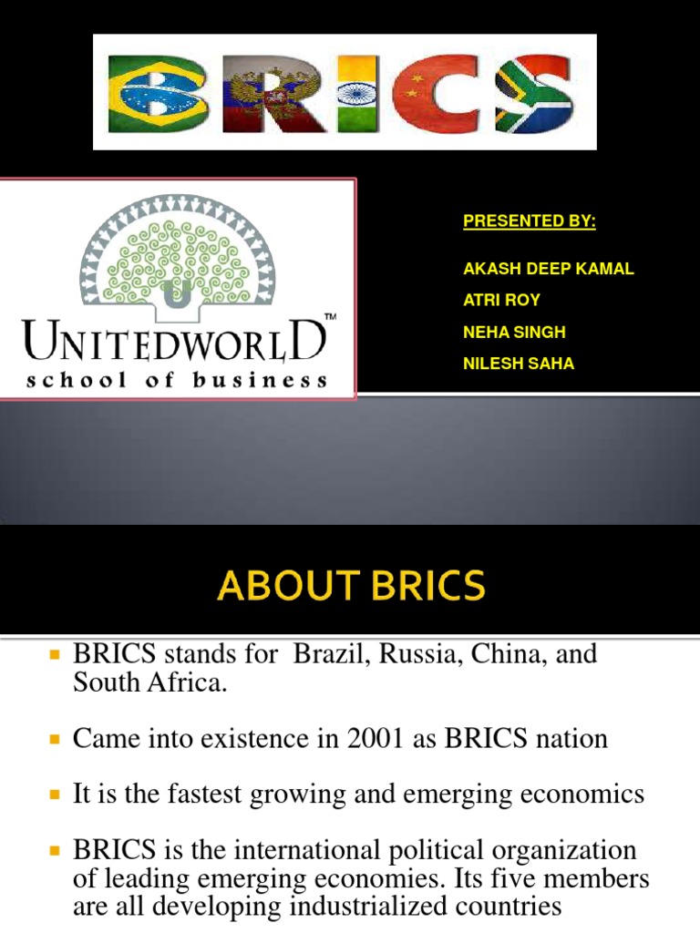 BRICS: Emerging Economies Overview | PDF | Bric | Policy