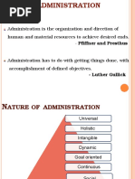 Functions of Administration | PDF | Leadership | Hierarchy