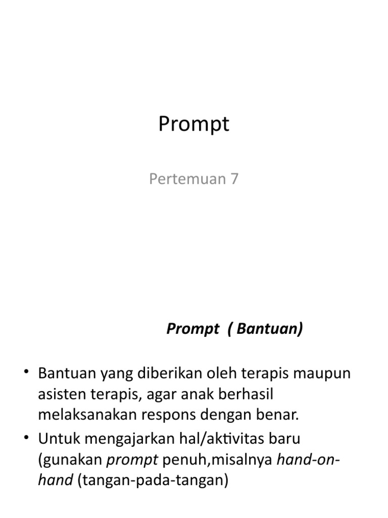 Prompt Pdf