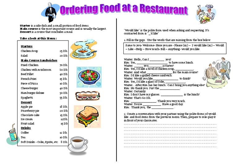 Restaurant Menu and Ordering Guide | PDF | Lunch | Western Cuisine