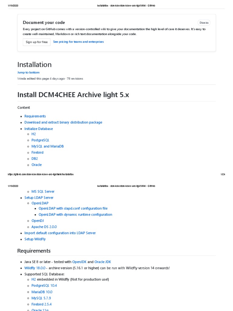DCM4CHEE Archive Install Guide | PDF | Zip (File Format) | Postgre Sql
