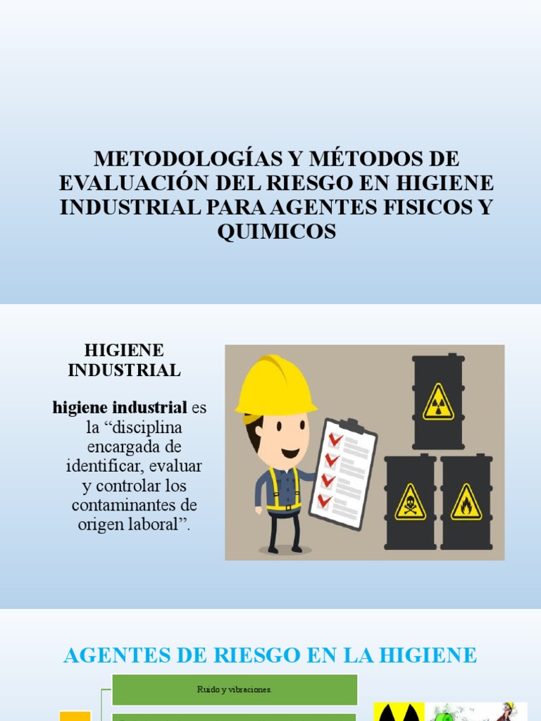 Agentes Fisicos y Quimicos | PDF | Toxicidad | Seguridad y salud ...