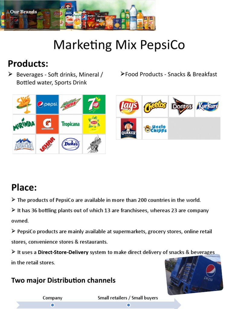 Marketing Mix PepsiCo | PDF