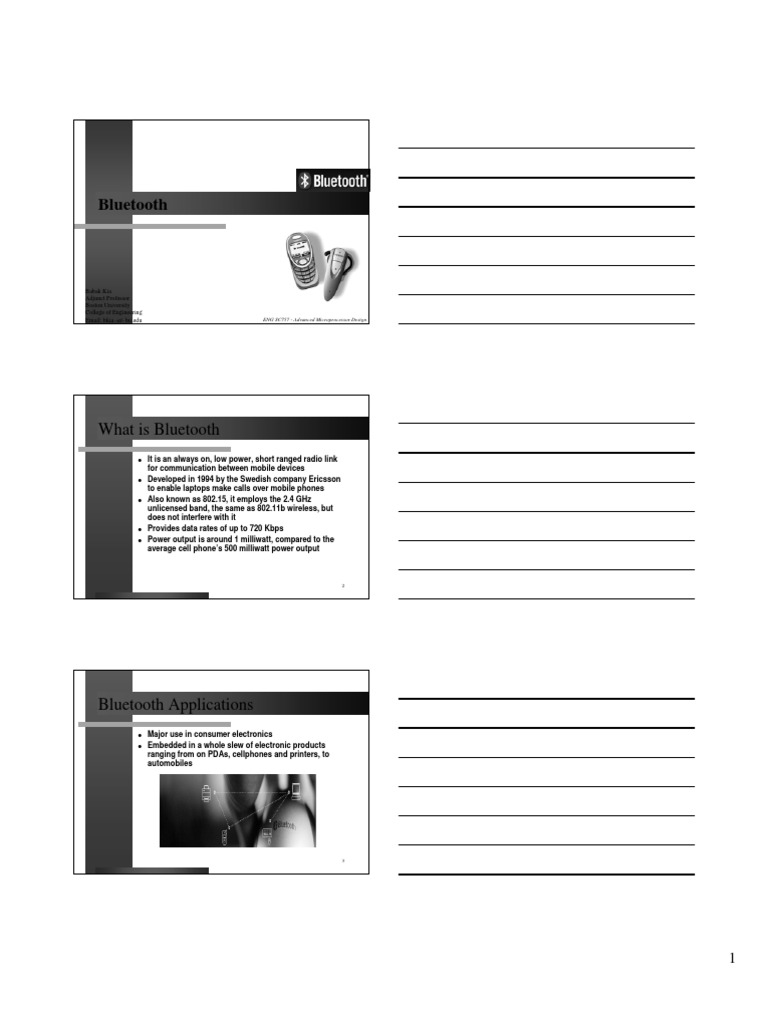 What Is Bluetooth | PDF