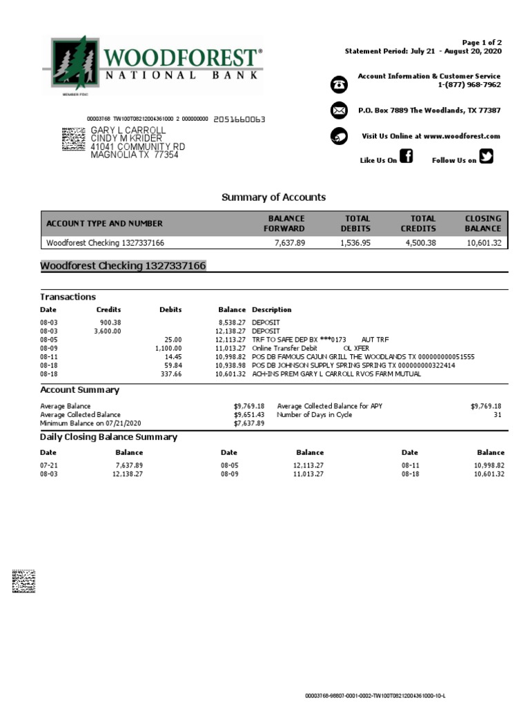 Estatement | PDF | Interest | Cheque