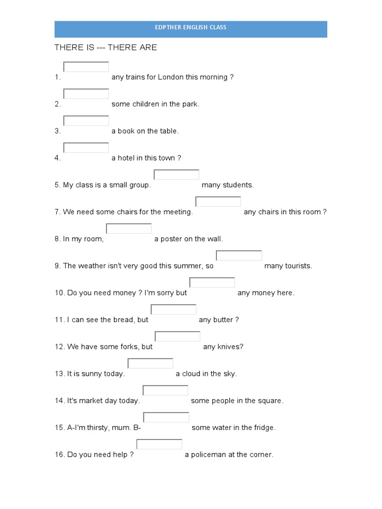Guide to Using 'There is/are' in English: A Lesson on Singular and ...