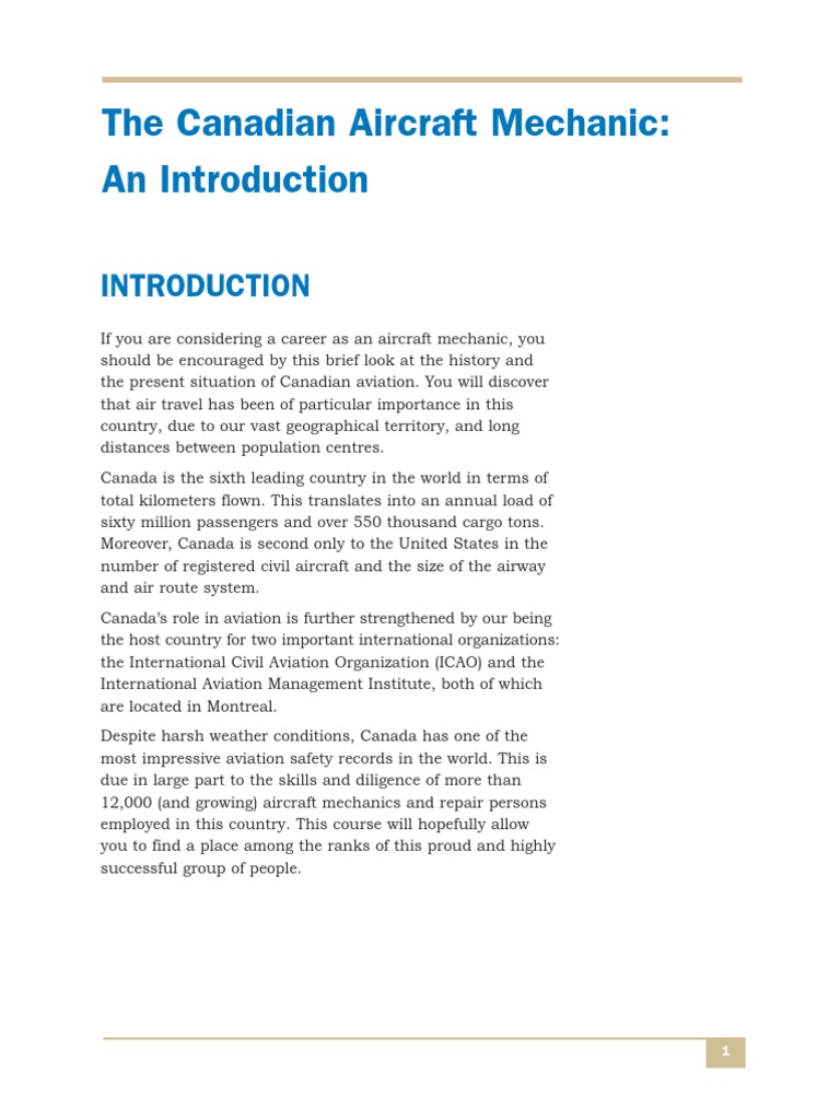 003 Aircraft Mechanics Sample Lesson PDF | PDF | Helicopter Rotor ...