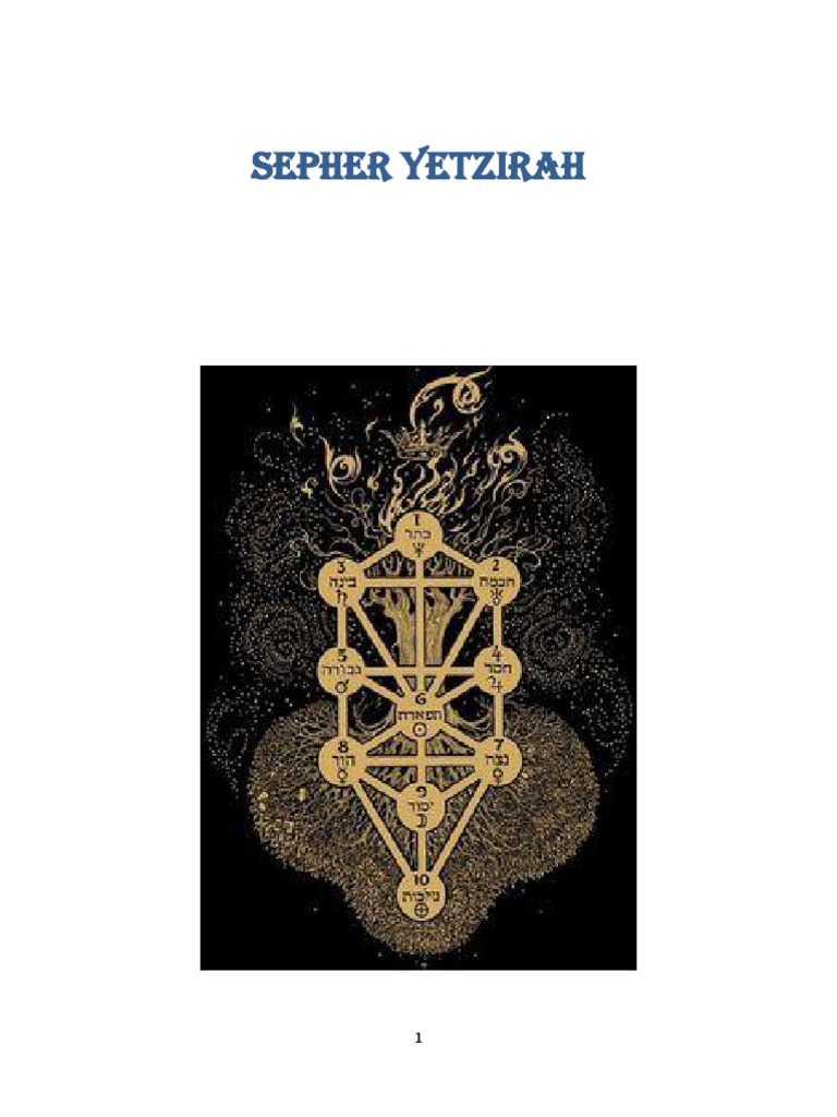 Sepher Yetzirah | PDF | Kábala | Dios