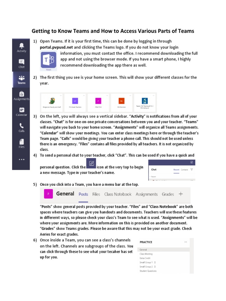 Teams Gettingstarted | PDF