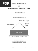 Standard Operation For Packer Test | PDF | Hydrogeology | Pressure