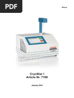 Advanced Osmometer Model 3250 Advanced Cryoscope Model 4250: 3255SM ...