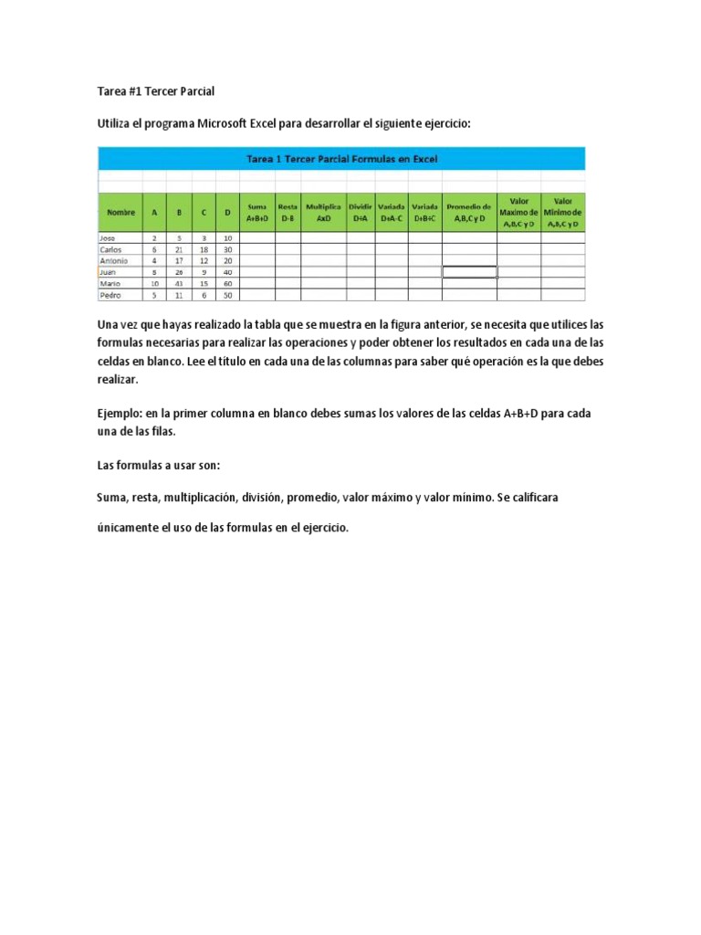 Tarea No 3 | PDF | Microsoft Excel | Hotel