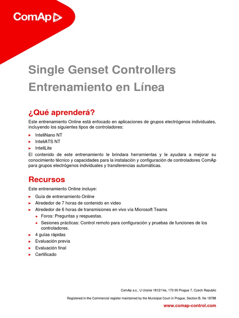 Single Genset Controllers Online Training - 2 | PDF | Internet | Software