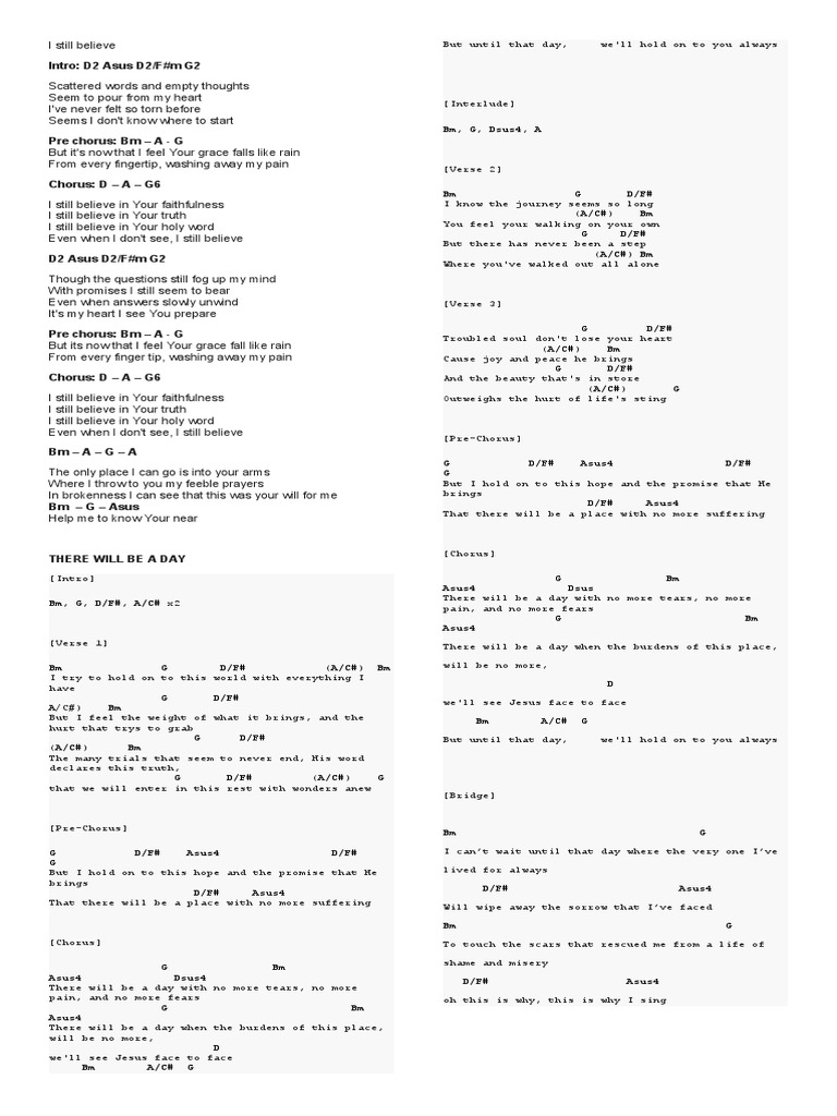 Intro: D2 Asus D2/F#m G2 | PDF | Song Structure