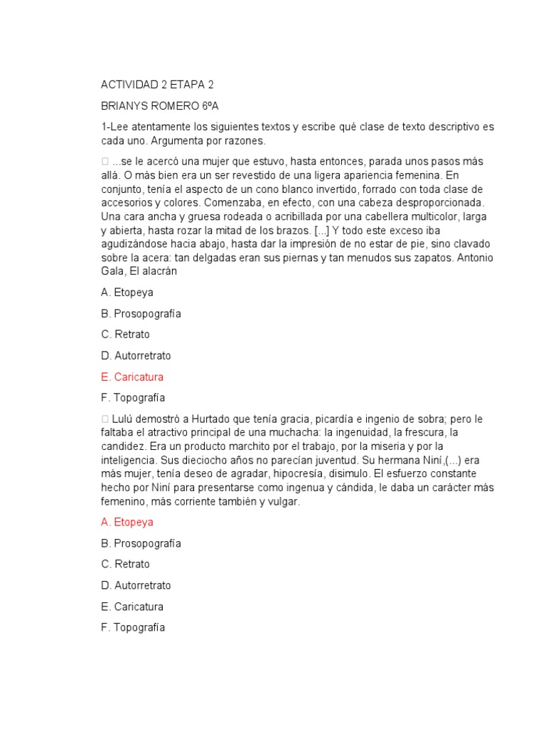 Actividad 2 Etapa 2 Brianys Romero | PDF | Pinturas
