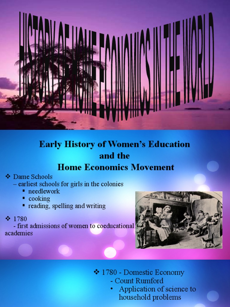 Home Economics 1 | PDF | Harriet Beecher Stowe | Home Economics