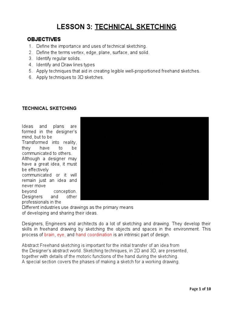 Technical Sketching | PDF | Drawing | Technical Drawing