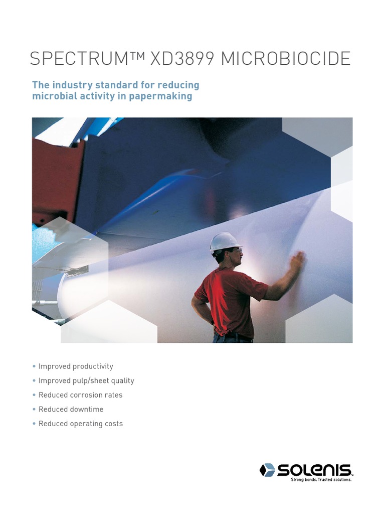 Spectrum™ Xd3899 Microbiocide: The Industry Standard For Reducing ...