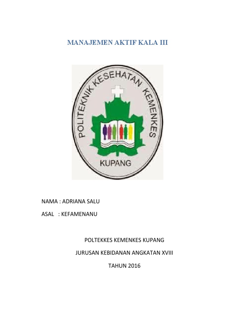 Manajemen Aktif Kala Iii | PDF