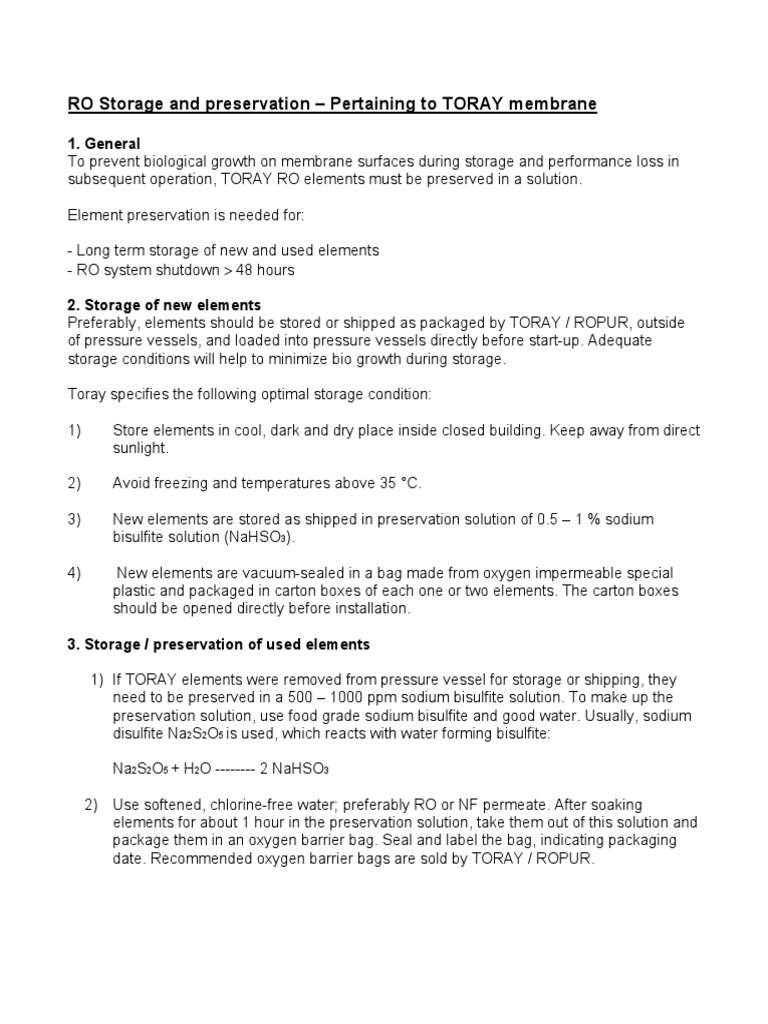 Storage Preservation | PDF | Food Preservation | Formaldehyde