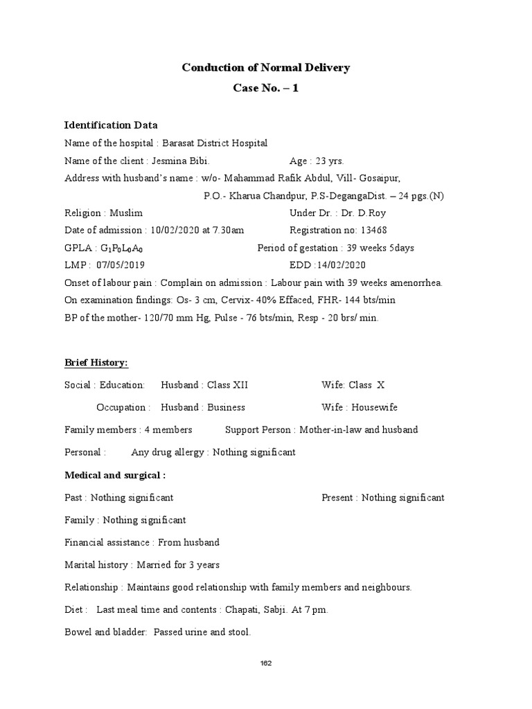 3 CONDUCTION NORMAL DELIVERY OBS p162-321 | PDF | Childbirth ...