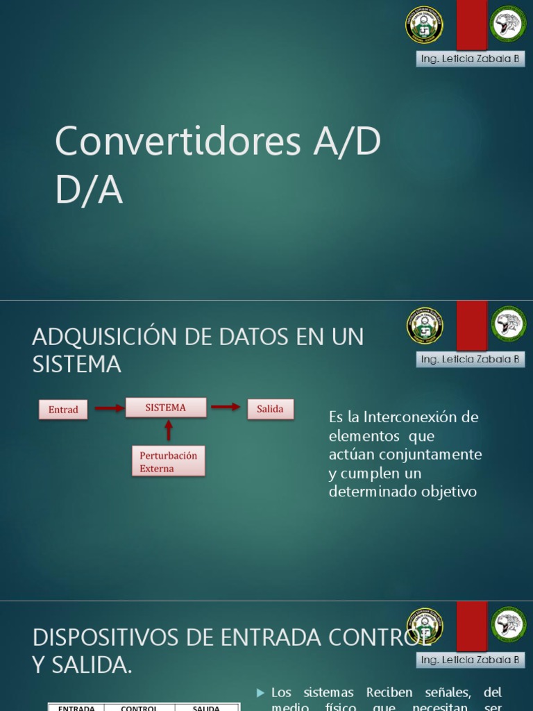 Convertidores Ad-Da | PDF | Convertidor digital a analógico | Poco