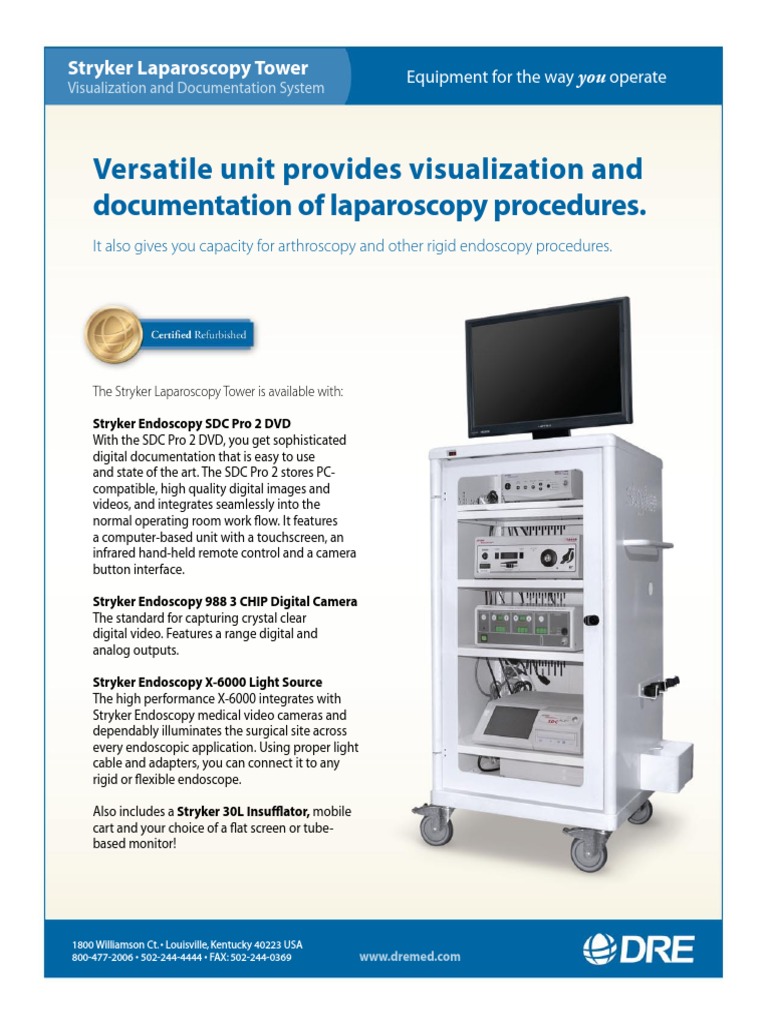 Versatile Unit Provides Visualization and Documentation of Laparoscopy ...