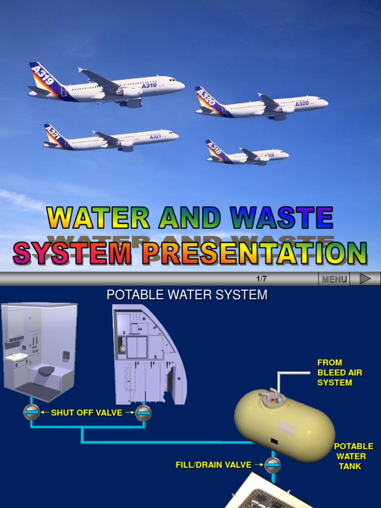 A320 - 38 Water and Waste - GFC-1 | PDF | Toilet | Valve