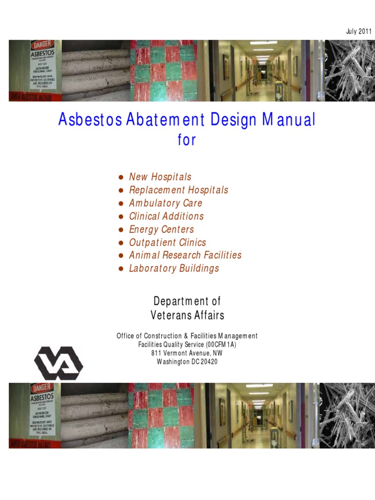 Asbestos Abatement Design Manual | PDF | Asbestos | Occupational Hygiene