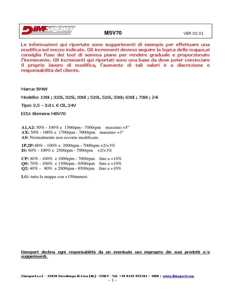 Siemens Msv70 BMW | PDF | Government | Business