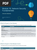 Module 8: Network Layer: Instructor Materials | PDF | Internet Protocols | I Pv6