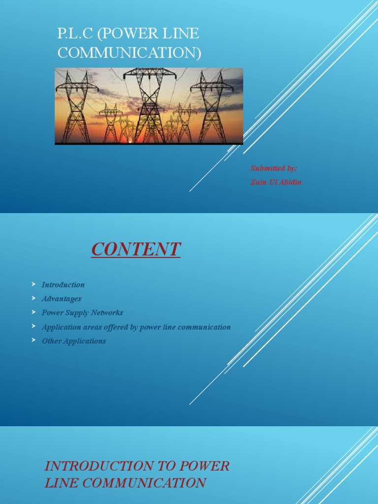 Powering Connectivity: An Overview of Power Line Communication ...