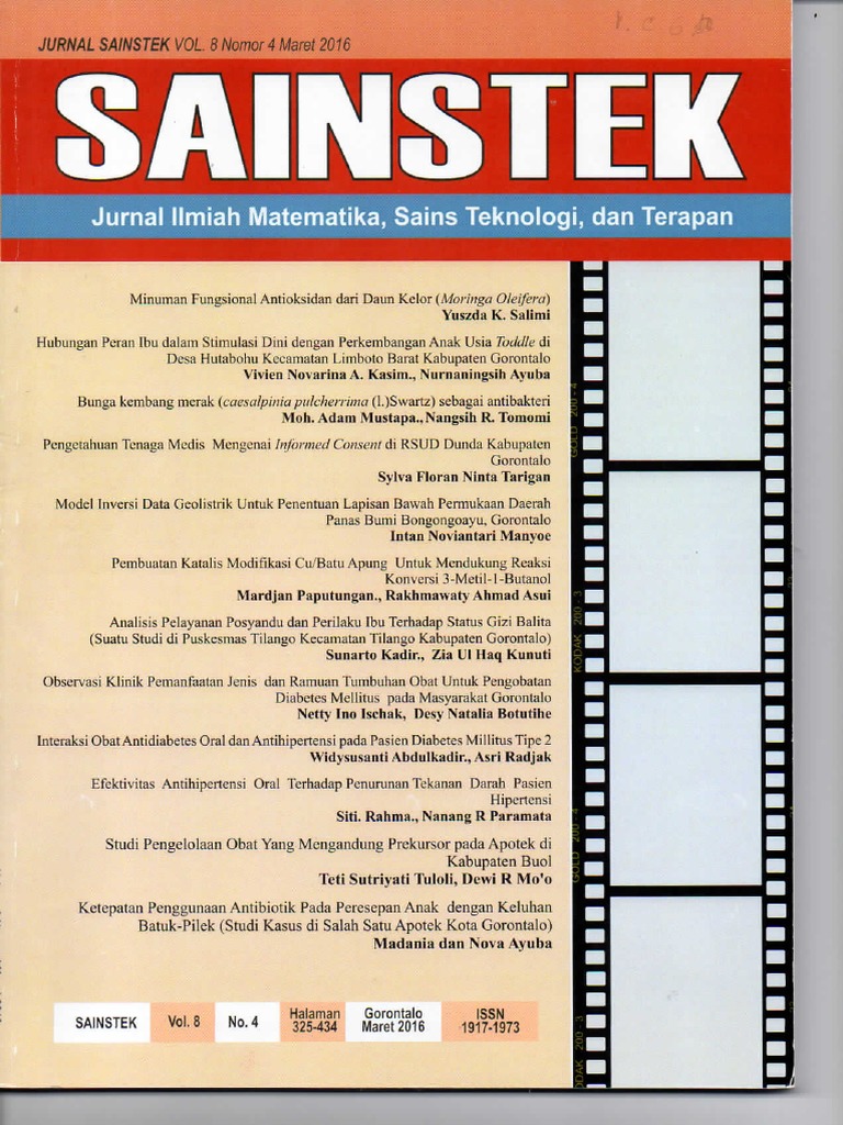 Jurnal Bunga Kembang Merak Caesalpinia Pulcherrima Lswartz Sebagai ...