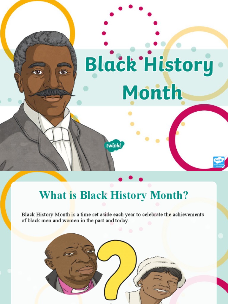 Black History Month Informative Powerpoint | PDF | African American ...