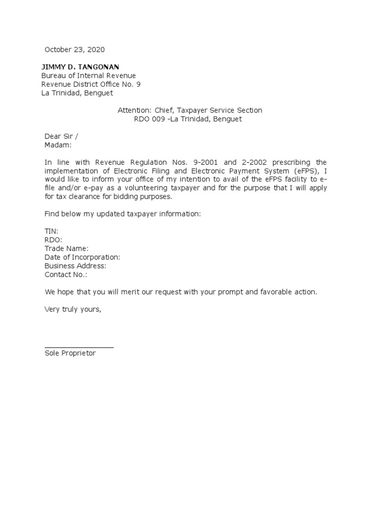 Efps Letter 009 | PDF | Business | Finance & Money Management