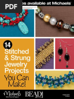 Beadwork Favorite Bead Stitches 2012 PDF | PDF